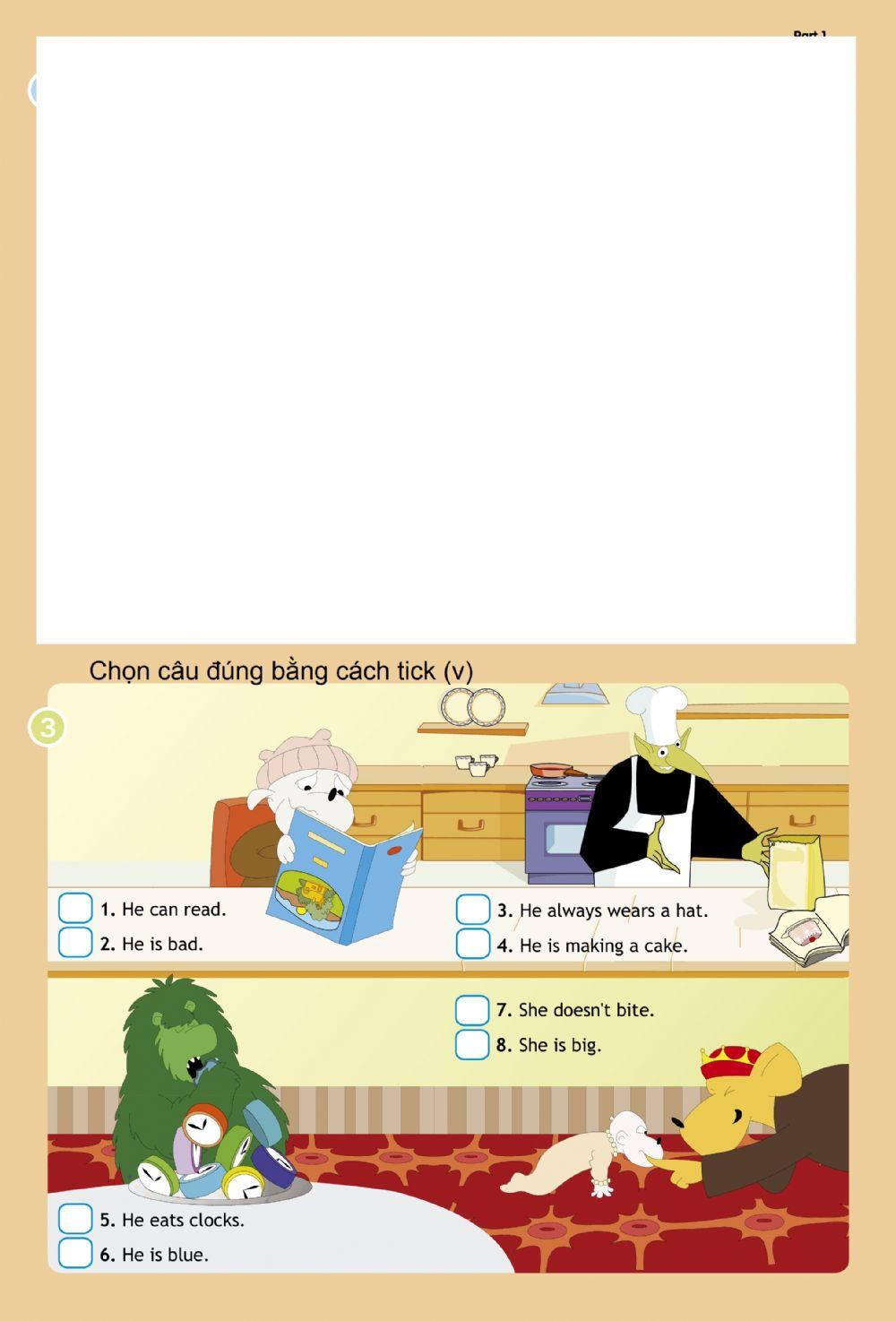 Muzzy page 46 worksheet | Live Worksheets
