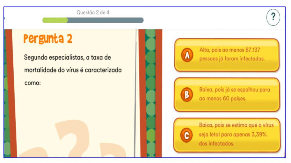 Pergunta 2 worksheet | Live Worksheets