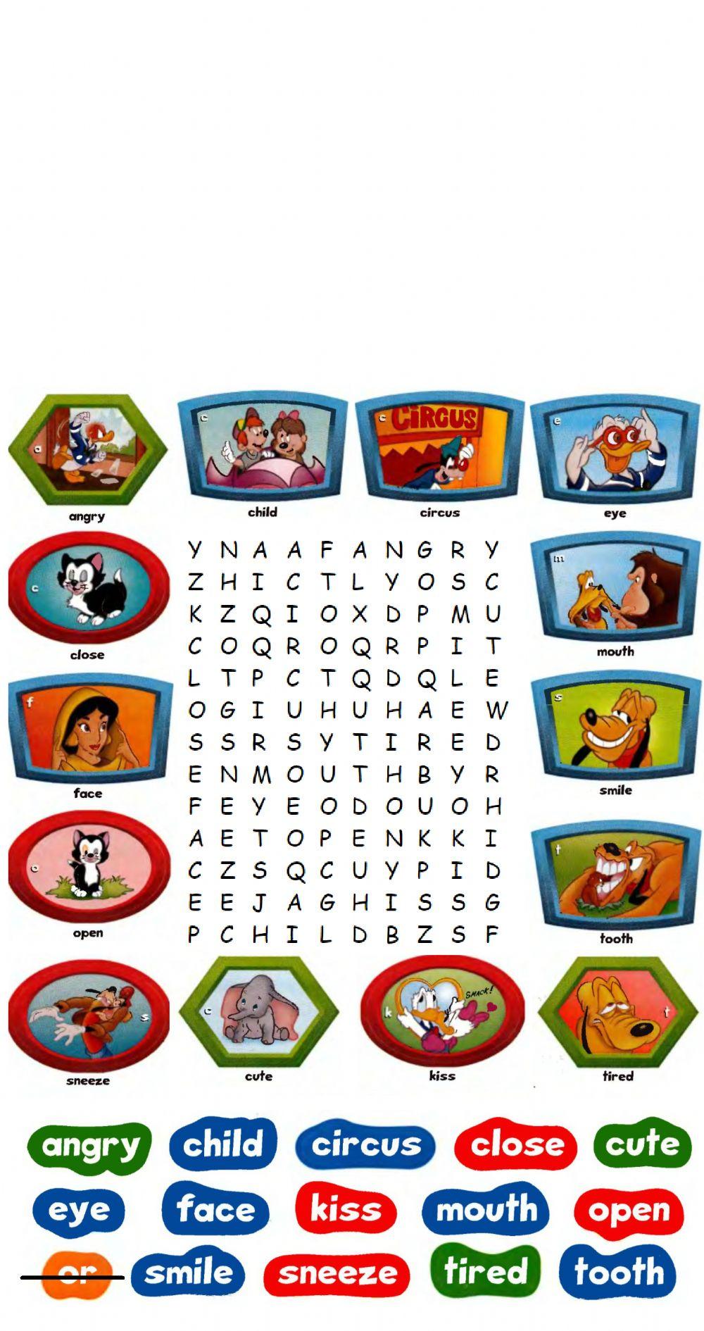 Funny faces-6 62207 | THINH DO THE | Live Worksheets