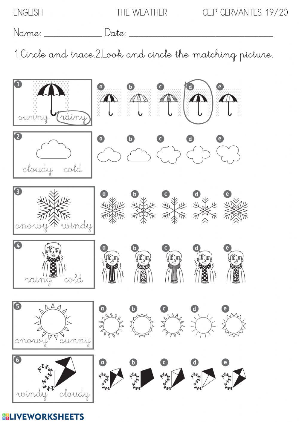 The weather 65500 | Reyes1988 | Live Worksheets