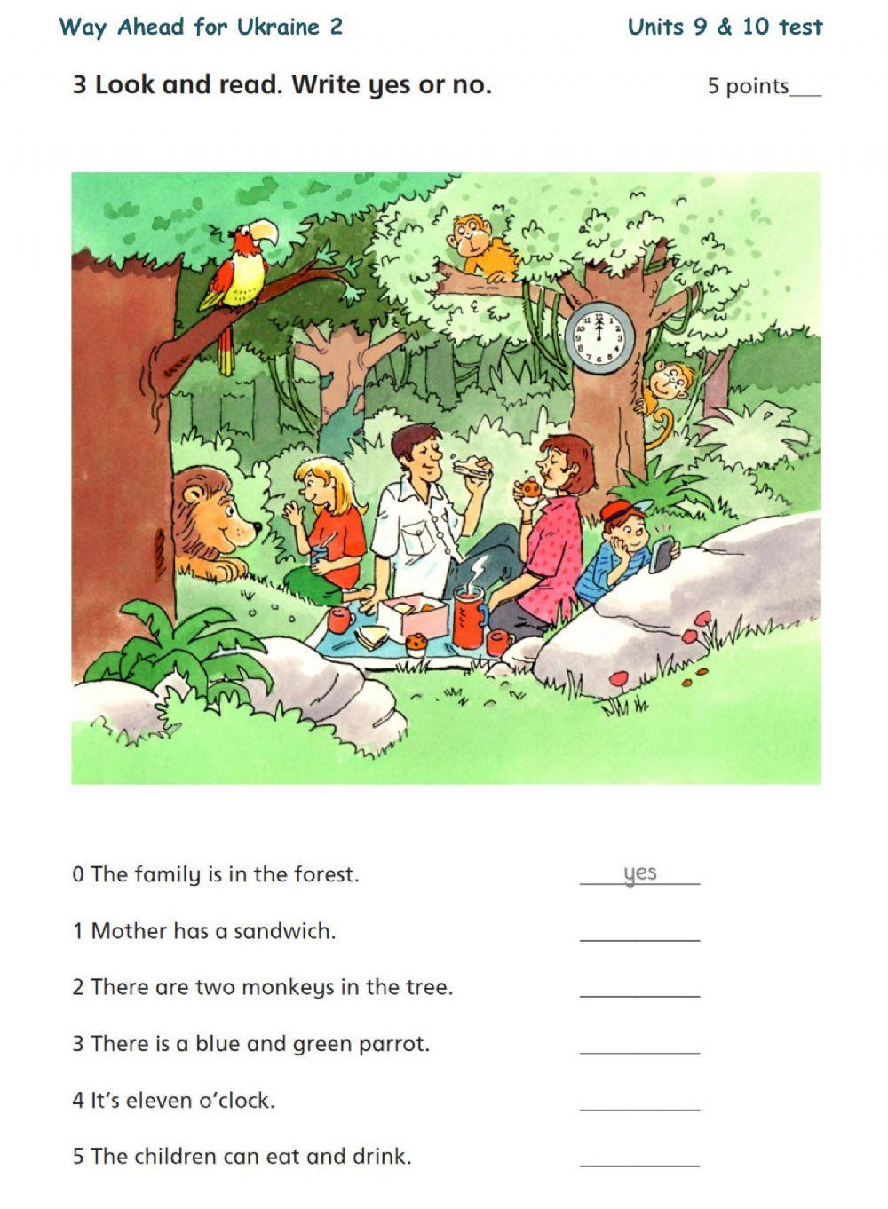 Way ahead 2 Units 9-10 test interactive worksheet | Live Worksheets