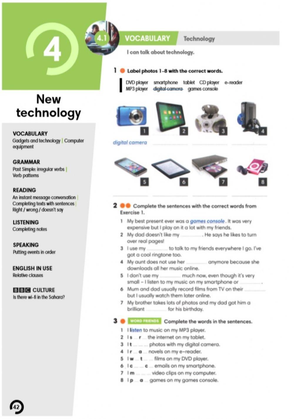 Technology Devices exercises online exercise for | Live Worksheets