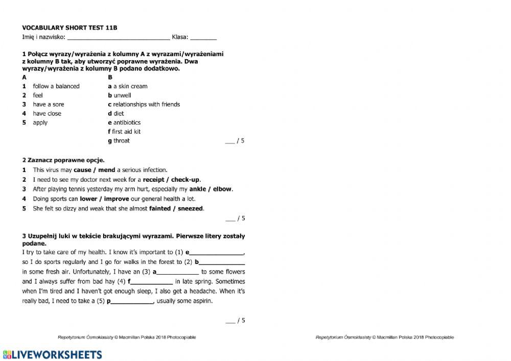 kl8 kart unit 11 | Free Interactive Worksheets | 5417867
