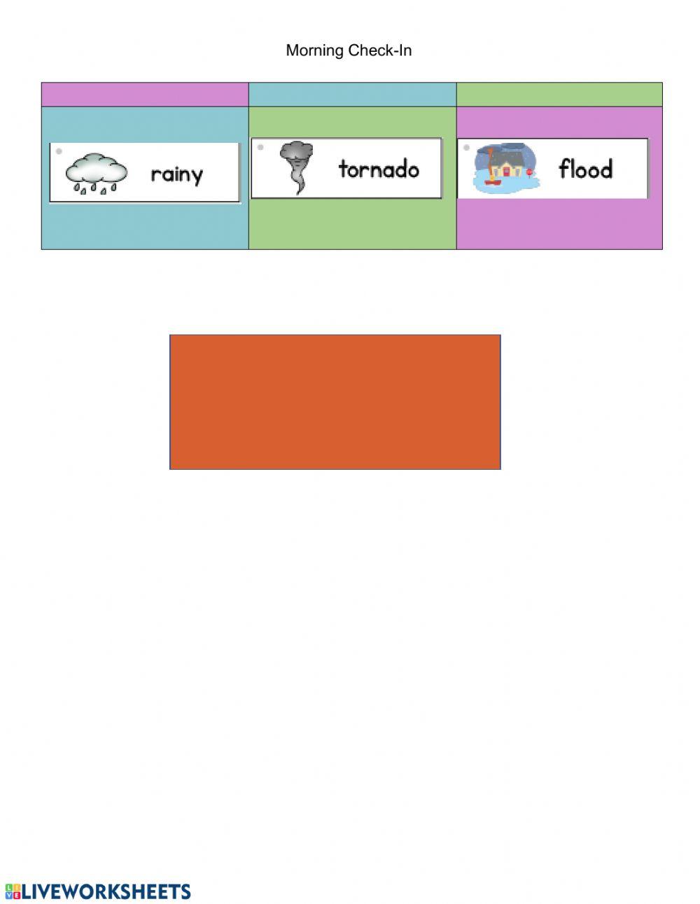 Morning Start worksheet | Live Worksheets