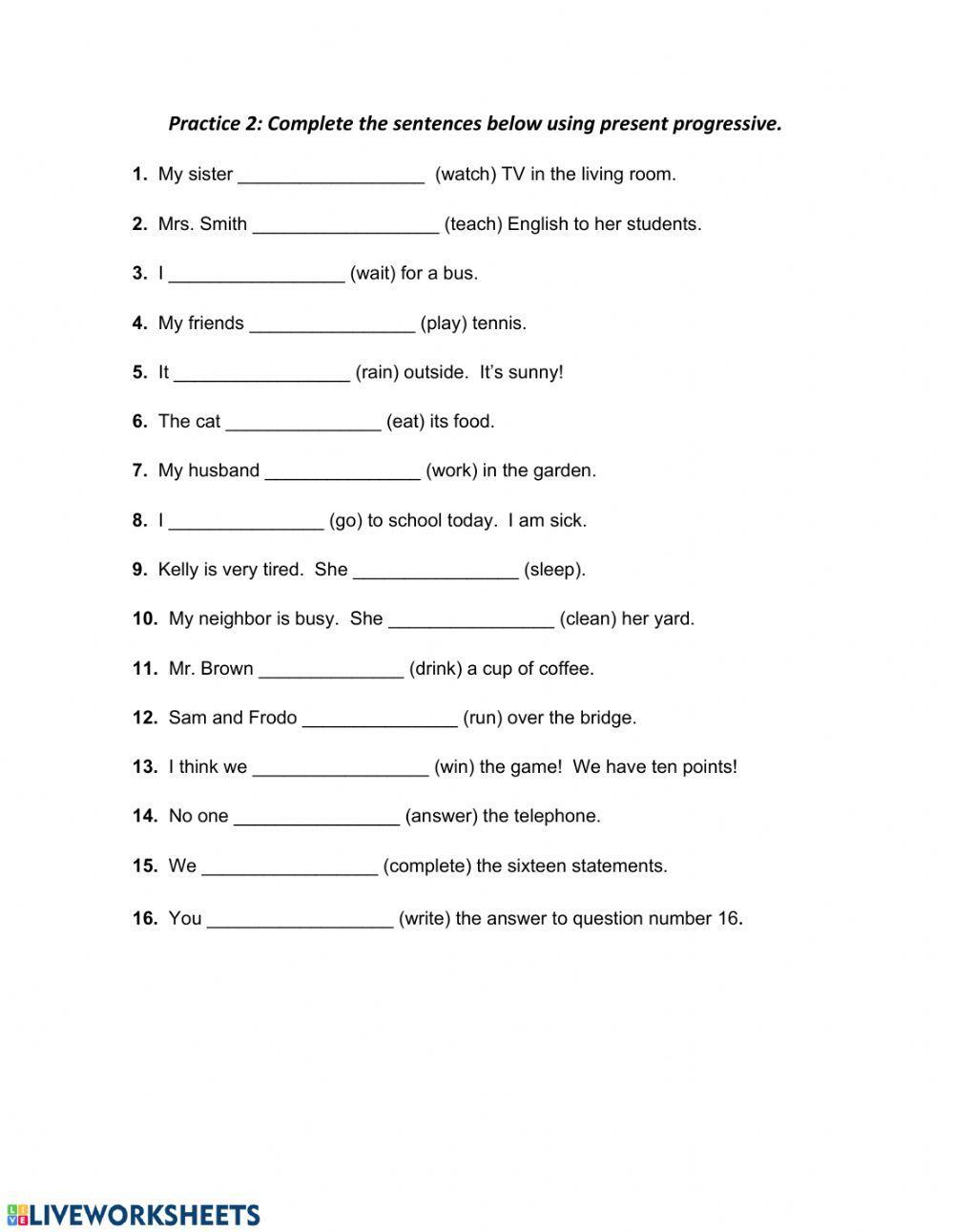 71765 | Presente Continuo | Scarleth | LiveWorksheets