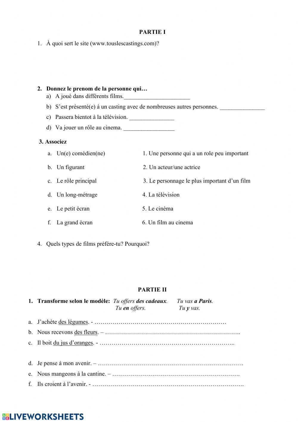 Adosphere 3 (Unite 5) 73201 | AnnaLeo | Live Worksheets