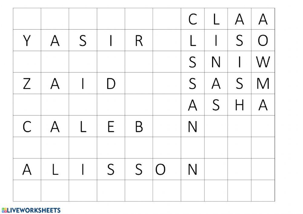 Abecedario Interactive Worksheet Live Worksheets