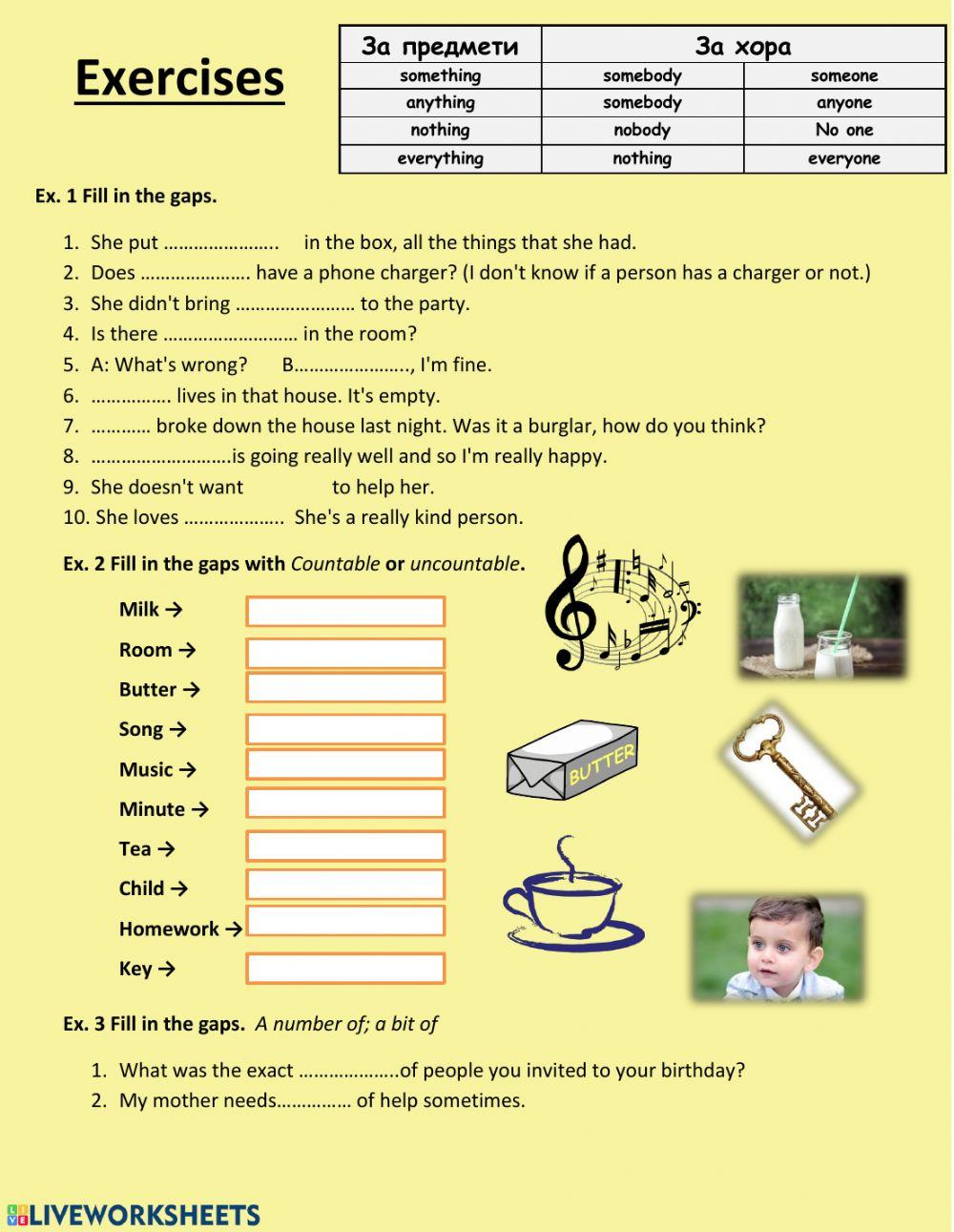 Grammar online practice | Live Worksheets