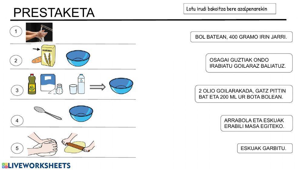 Pizza worksheet | Live Worksheets