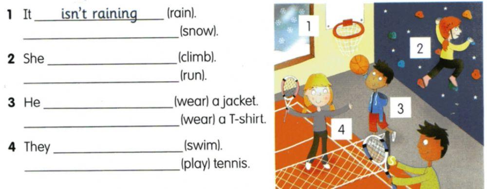 The Present Continuous activity | Live Worksheets