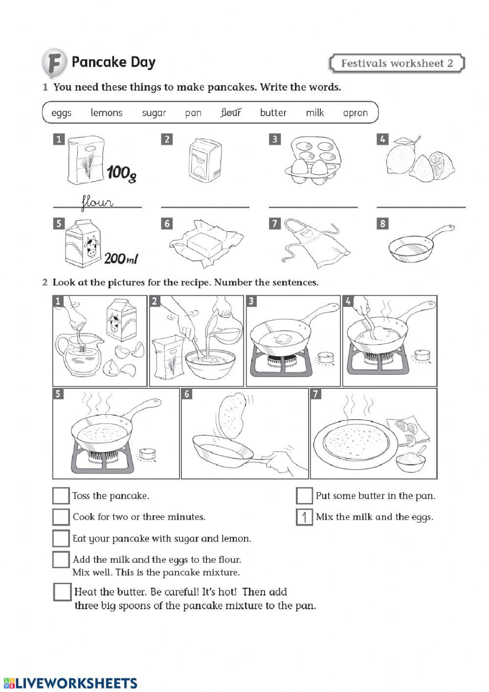 5435998 | PANCAKE DAY | pisiflor | LiveWorksheets