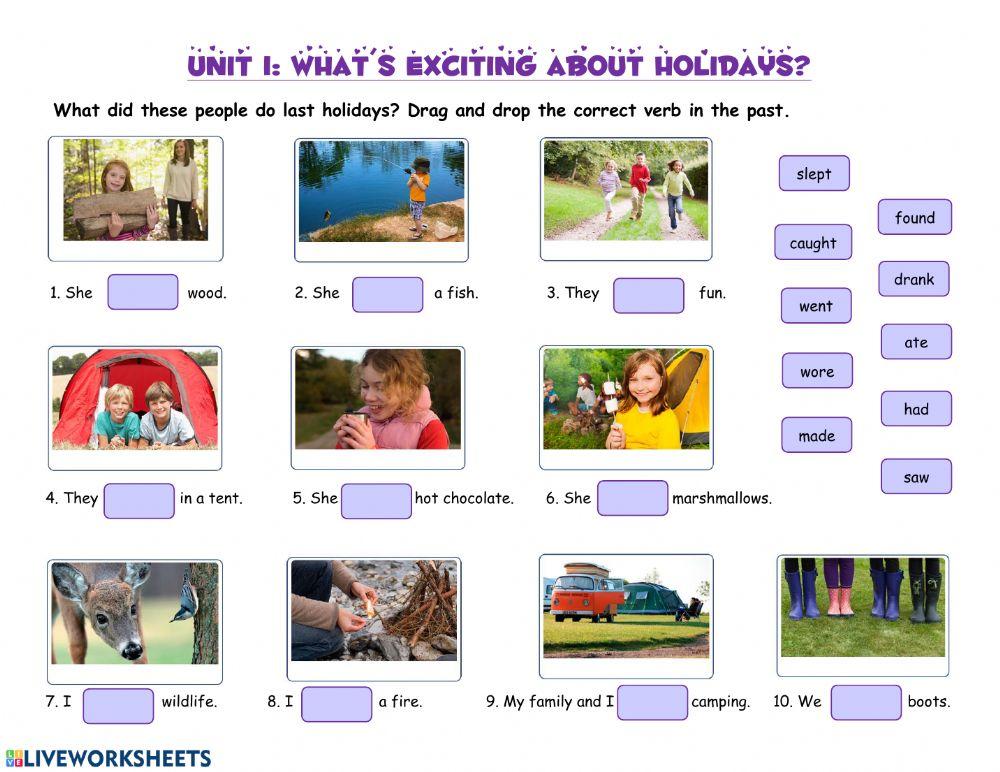 What-s exciting… | Free Interactive Worksheets | 92132