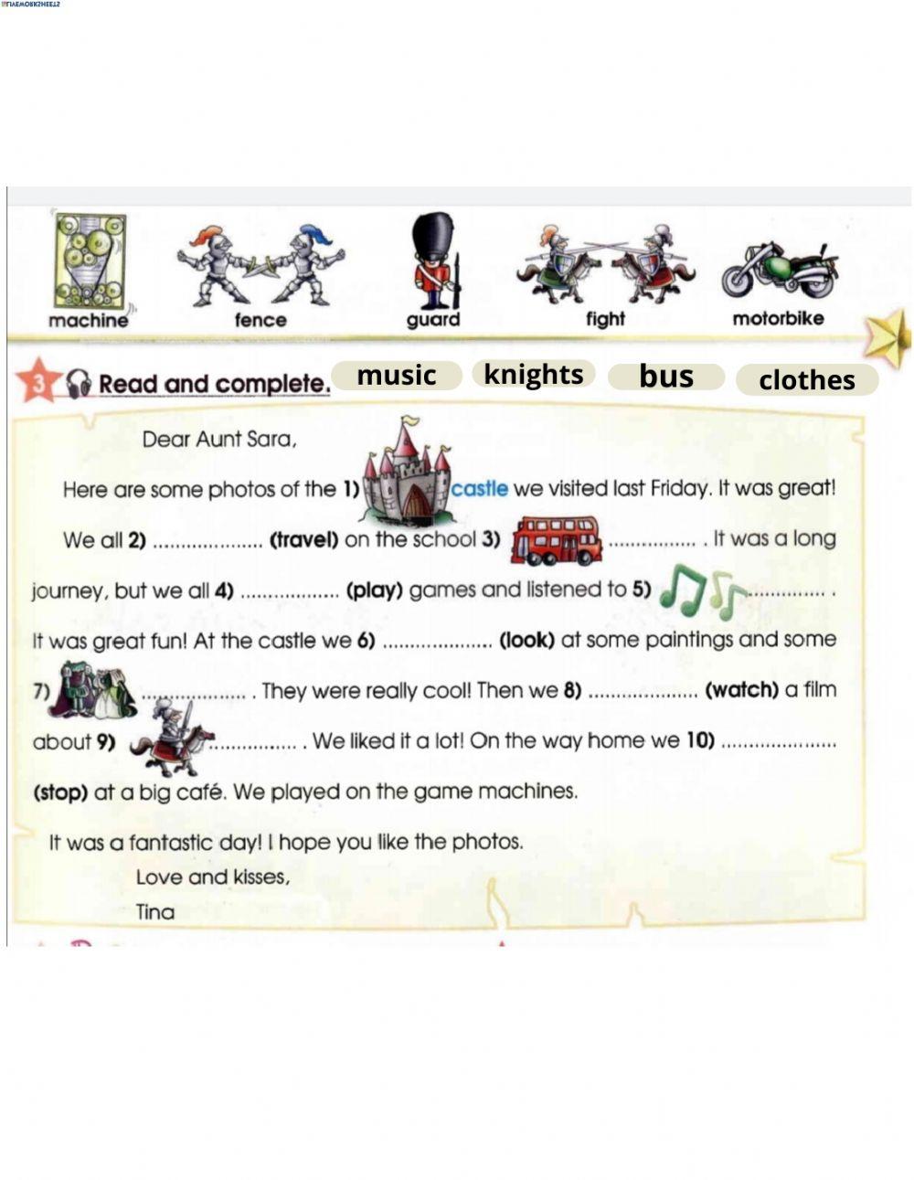 Reading worksheet for grade 4 | Live Worksheets