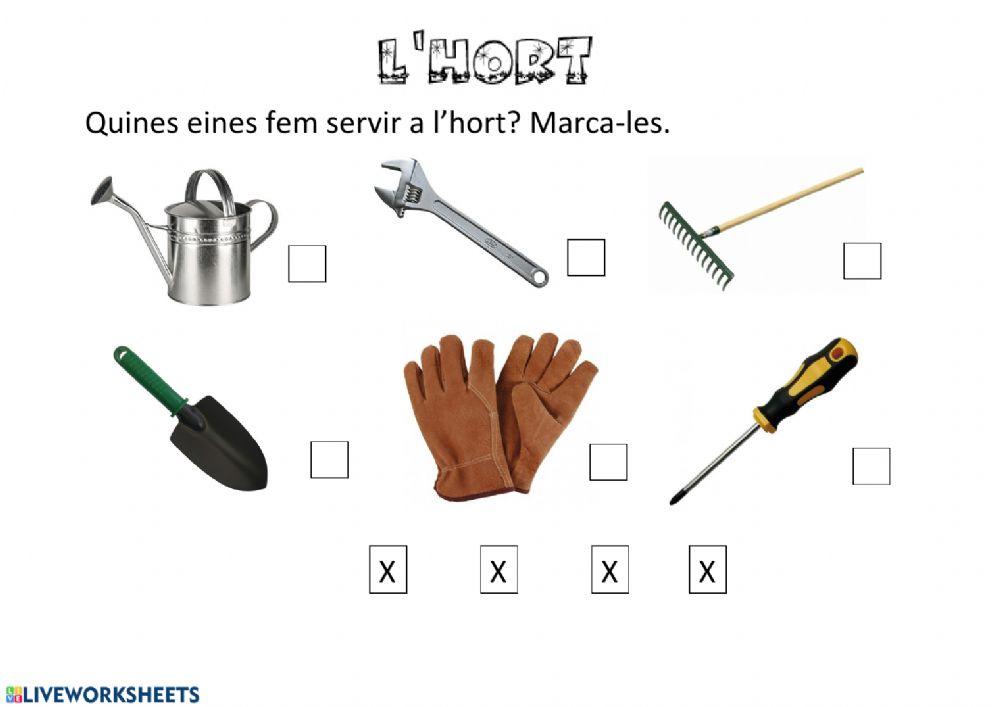 Hort exercise | Live Worksheets