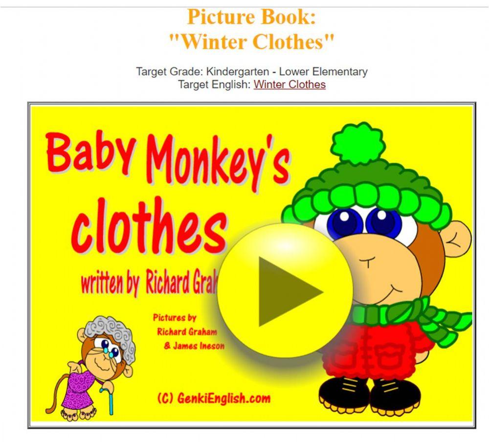 genki english clothes online exercise for | Live Worksheets