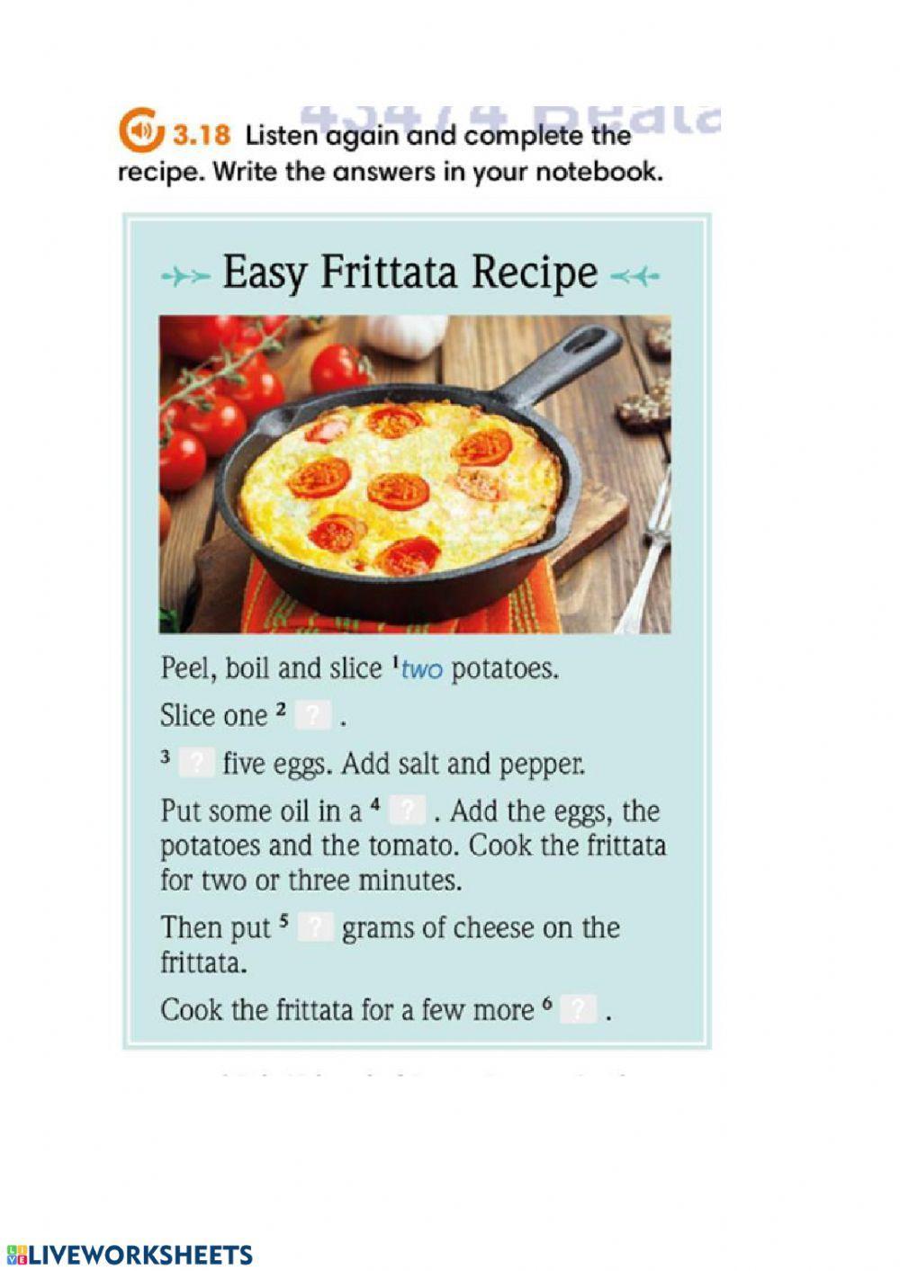 95961 | Recipe - listening EC a2 | beatawk