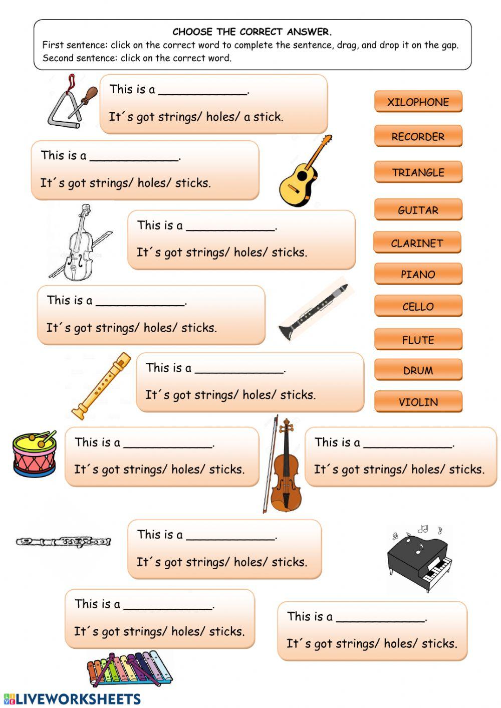 Vocabulary page 50-51 multiple choice online exercise for | Live Worksheets