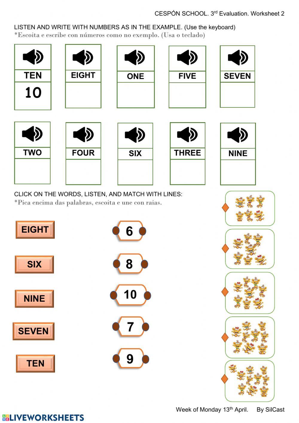 97515 | Numbers | inglesil | LiveWorksheets