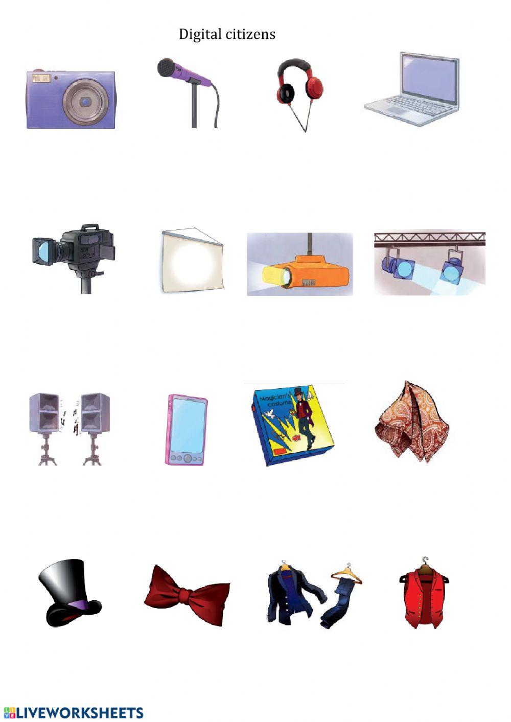 Technology worksheet | Live Worksheets