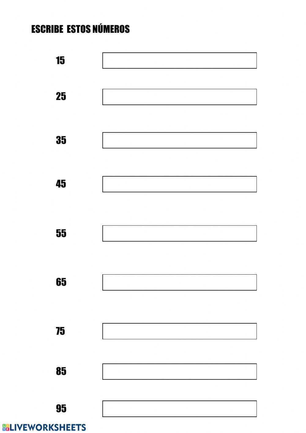 ANTES Y DESPUÉS (del Al 99) Worksheet Live Worksheets, 53% OFF ANTES Y DESPUÉS (del Al 99) Worksheet Live Worksheets, 53% OFF