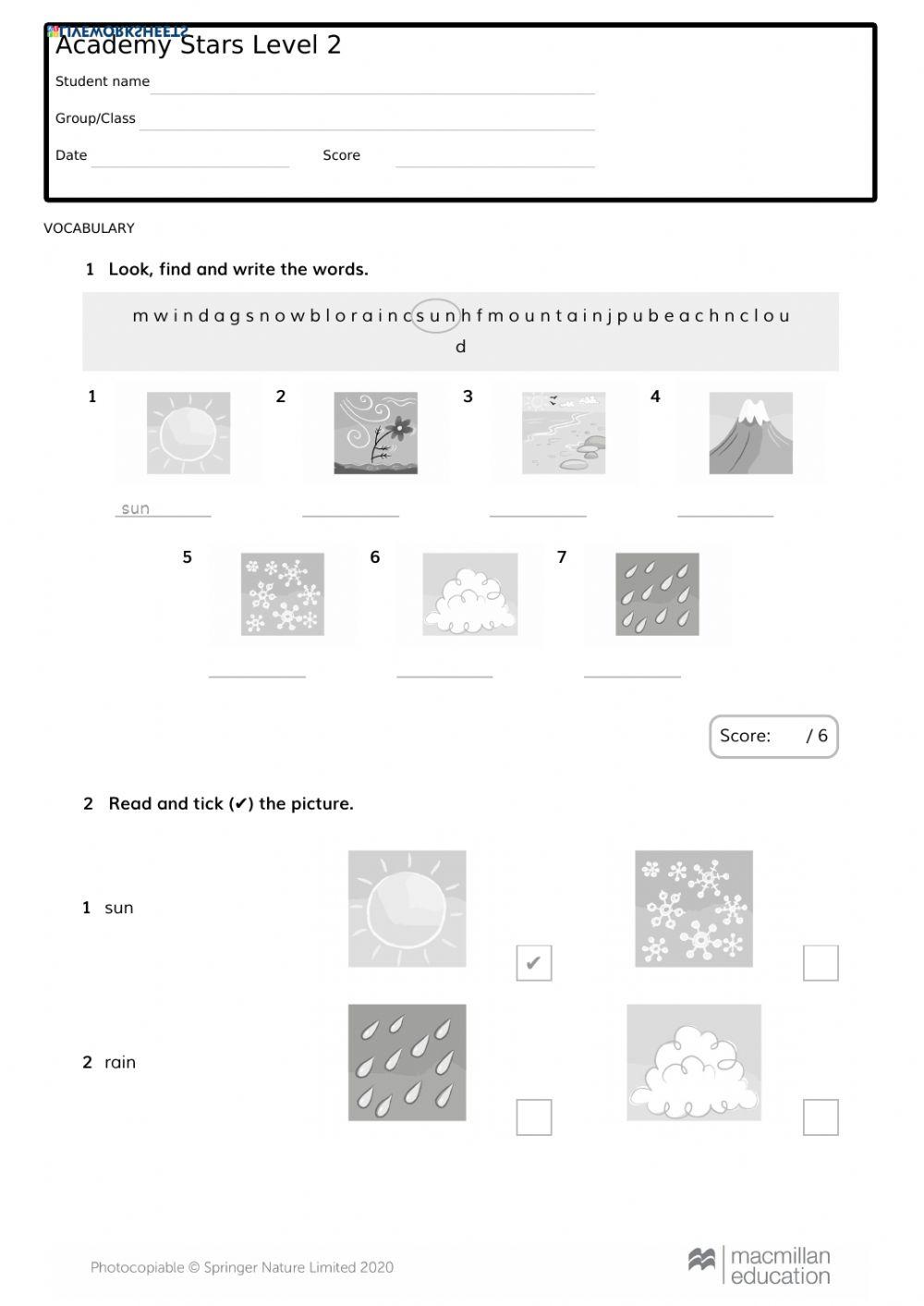 AS2 UNIT 5 EXAM | Belén Luque Sierra | Live Worksheets