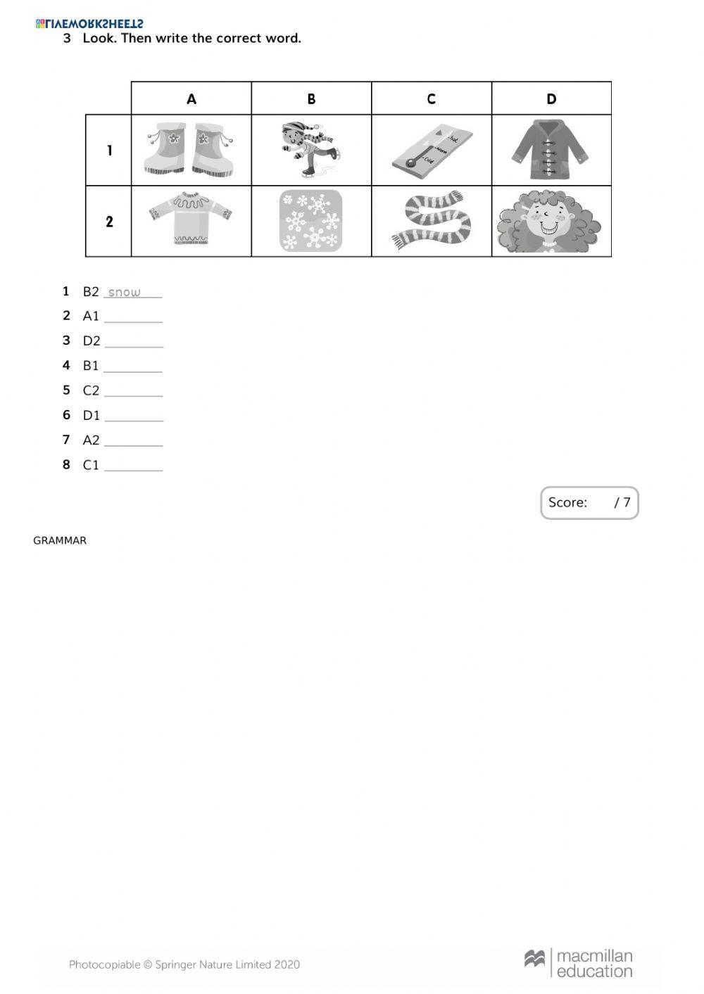 AS2 UNIT 5 EXAM | Belén Luque Sierra | Live Worksheets