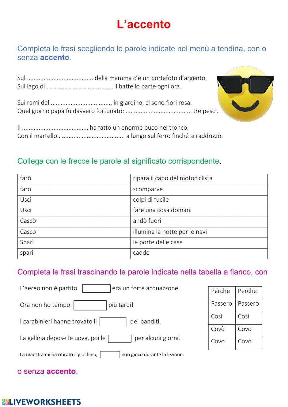 99088 | Accento | annasciscia | LiveWorksheets