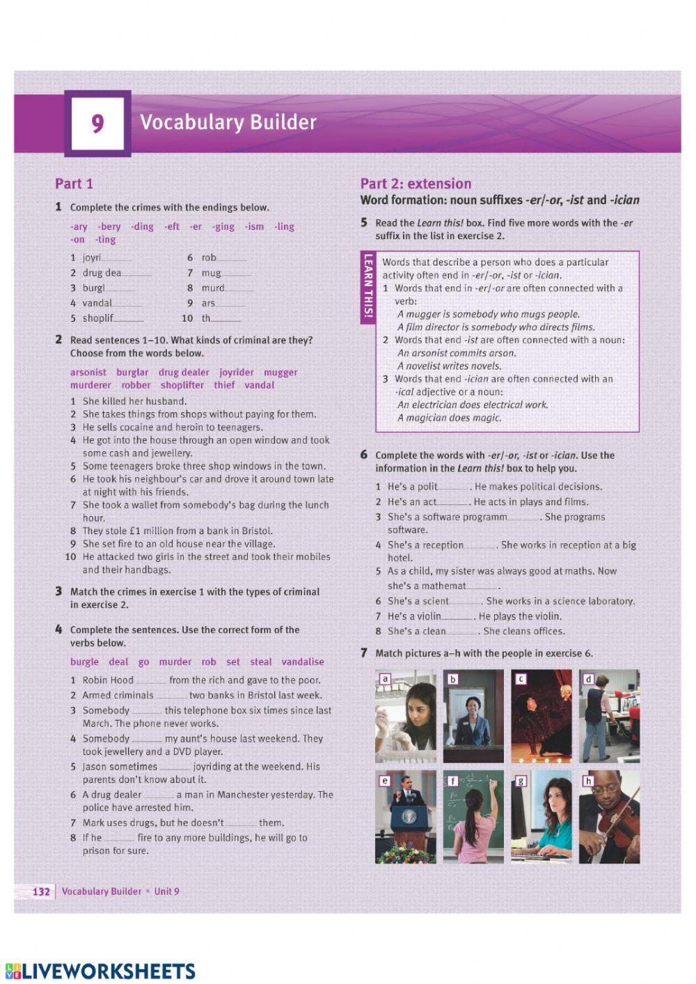 5472222 | solutions Pre-Intermediate 9A Vocabulary