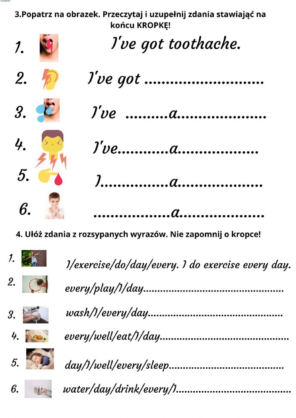 I'm tired but happy 102013 | WJoanna | Live Worksheets