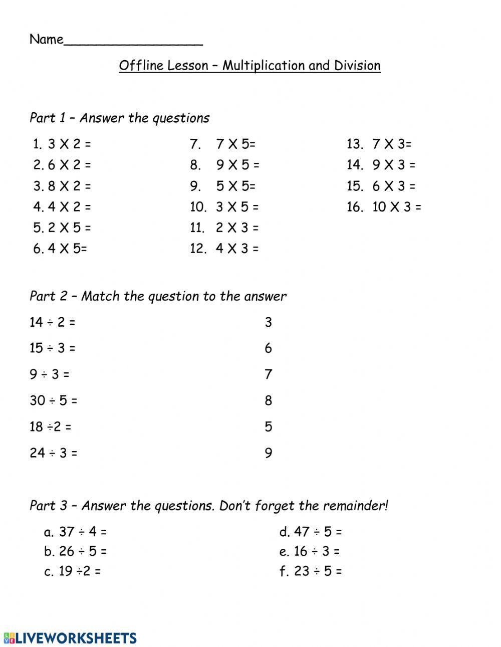 Activity sheet worksheet | Live Worksheets
