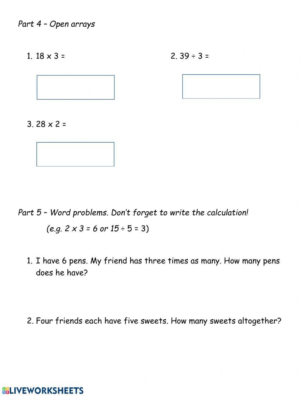 Activity sheet worksheet | Live Worksheets
