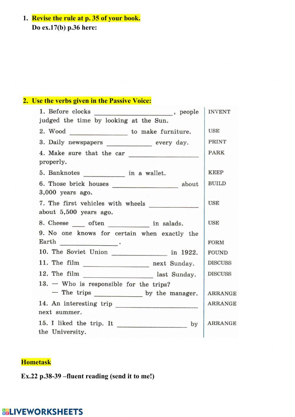 Form 6 Lesson 5 worksheet | Live Worksheets