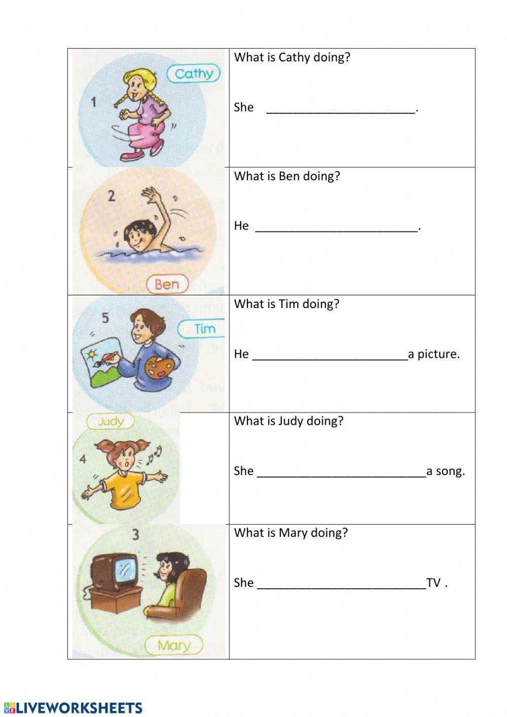 Present Contini… | Free Interactive Worksheets | 101131
