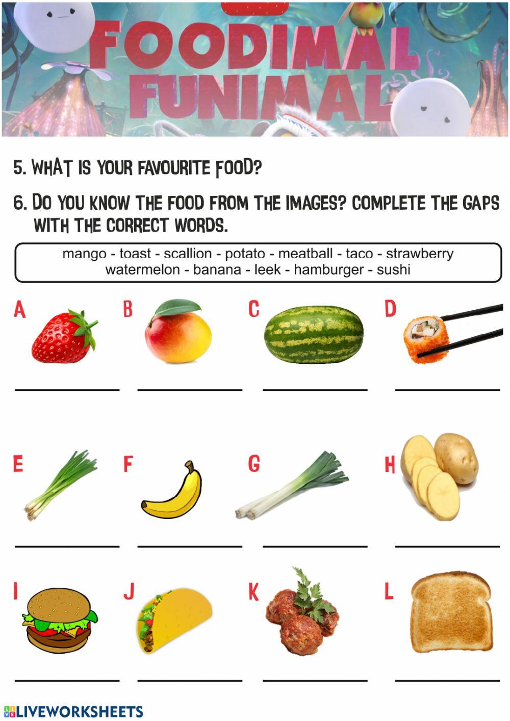 Foodimals 3-4 102183 | Maria Liza Corbalan | Live