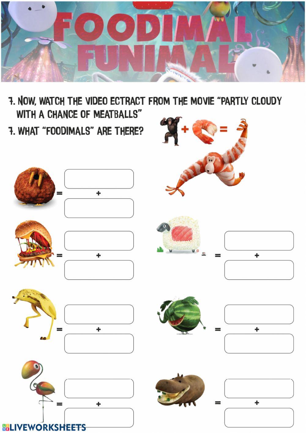 Foodimals 3-4 102183 | Maria Liza Corbalan | Live