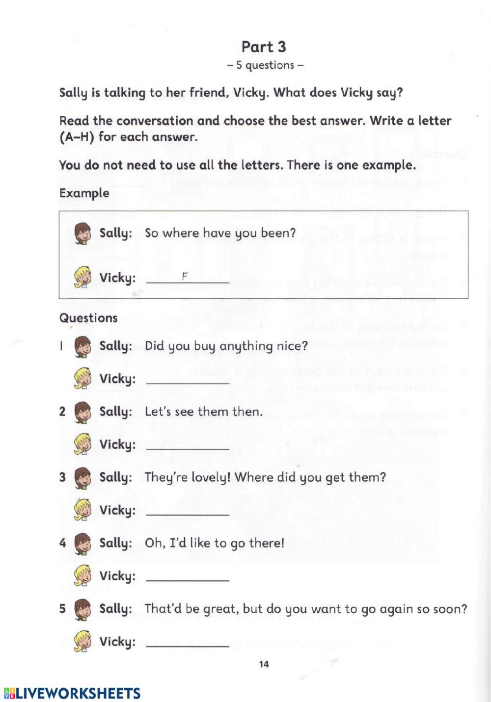 Flyers - readin… | Free Interactive Worksheets | 5478124