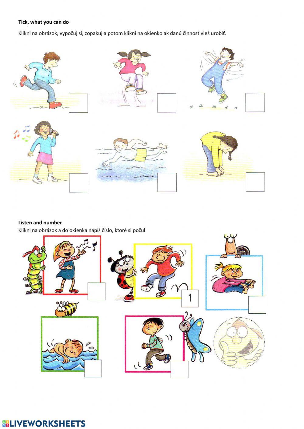 Animals and numbers worksheet | Live Worksheets