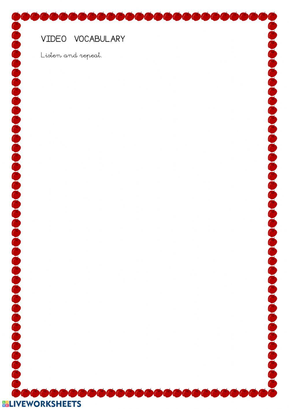 Food 15 worksheet | Live Worksheets