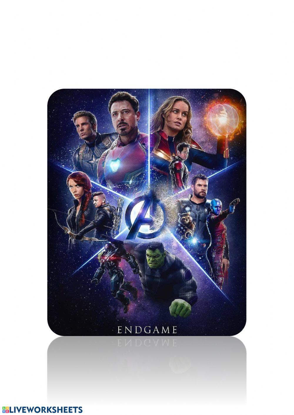 Past tense with Avengers online exercise for | Live Worksheets