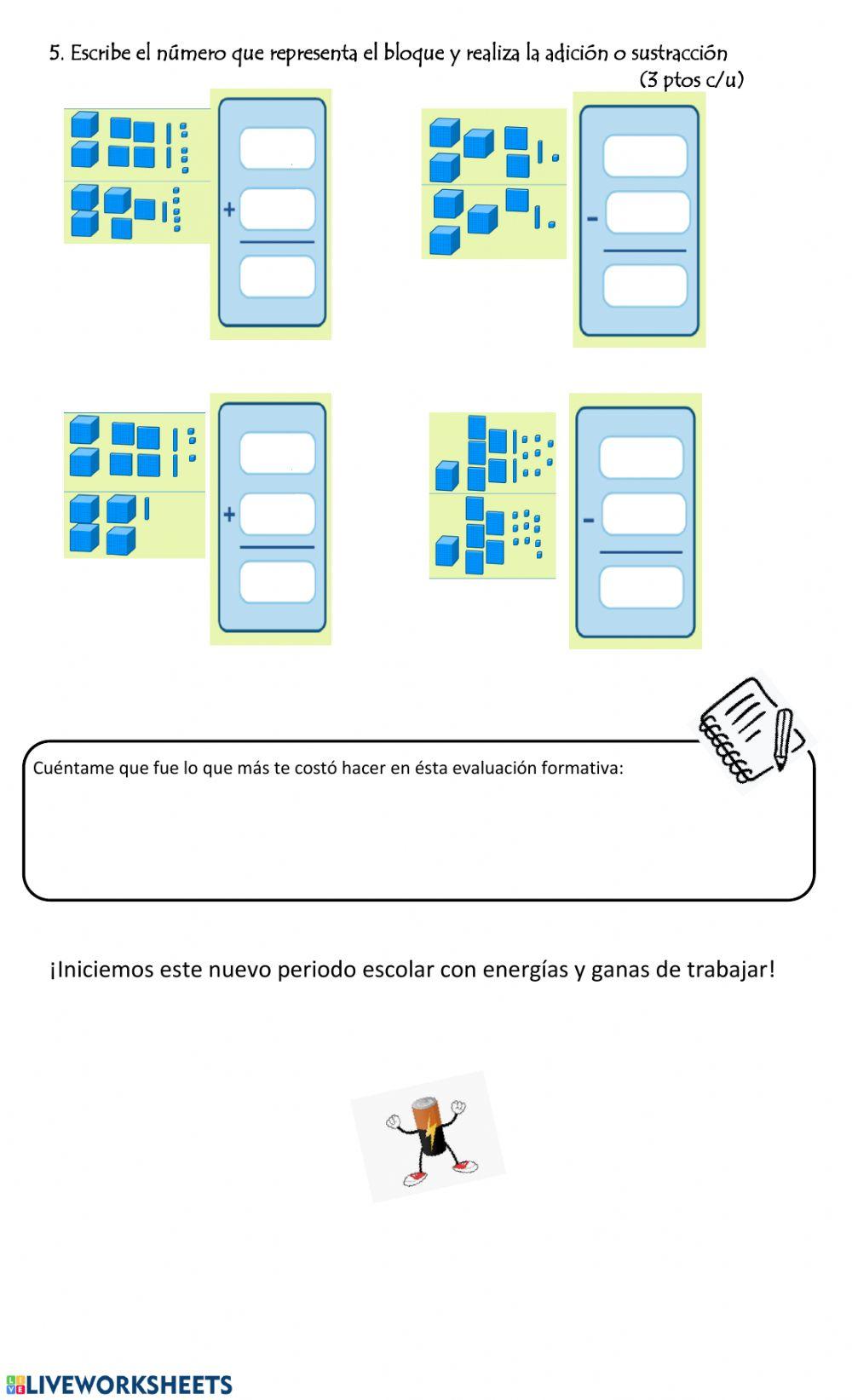 Eval 4° abril 2… | Free Interactive Worksheets | 5490667