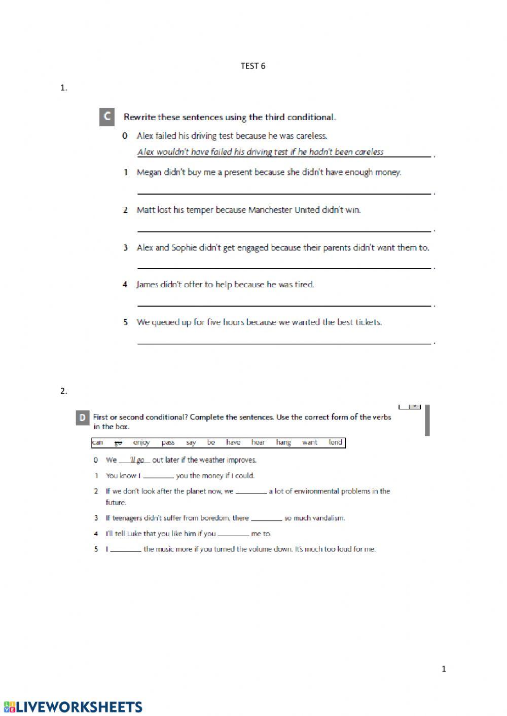 access 4 module 6 worksheet | Live Worksheets