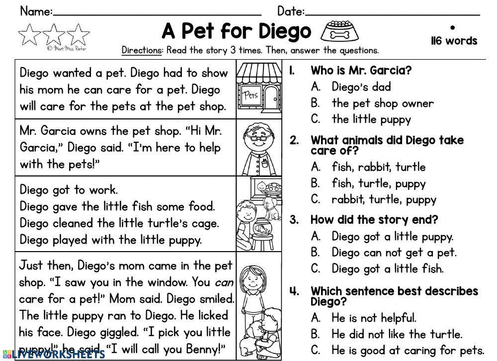 Reading Passage Worksheet Live Worksheets Reading Passage Worksheet Live Worksheets