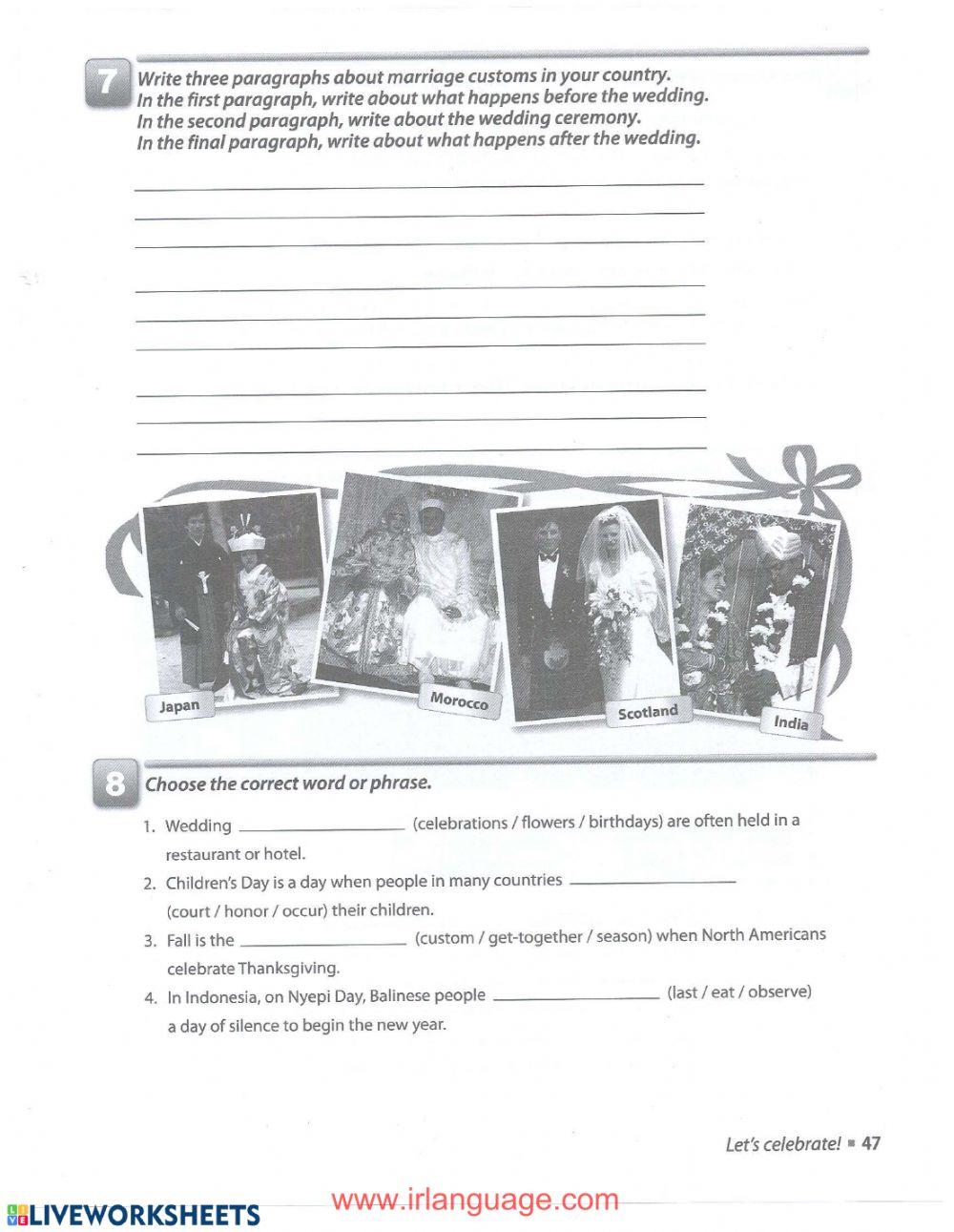 Intermediate Workbook Unit 8 5436939 | Song Serey Utdam