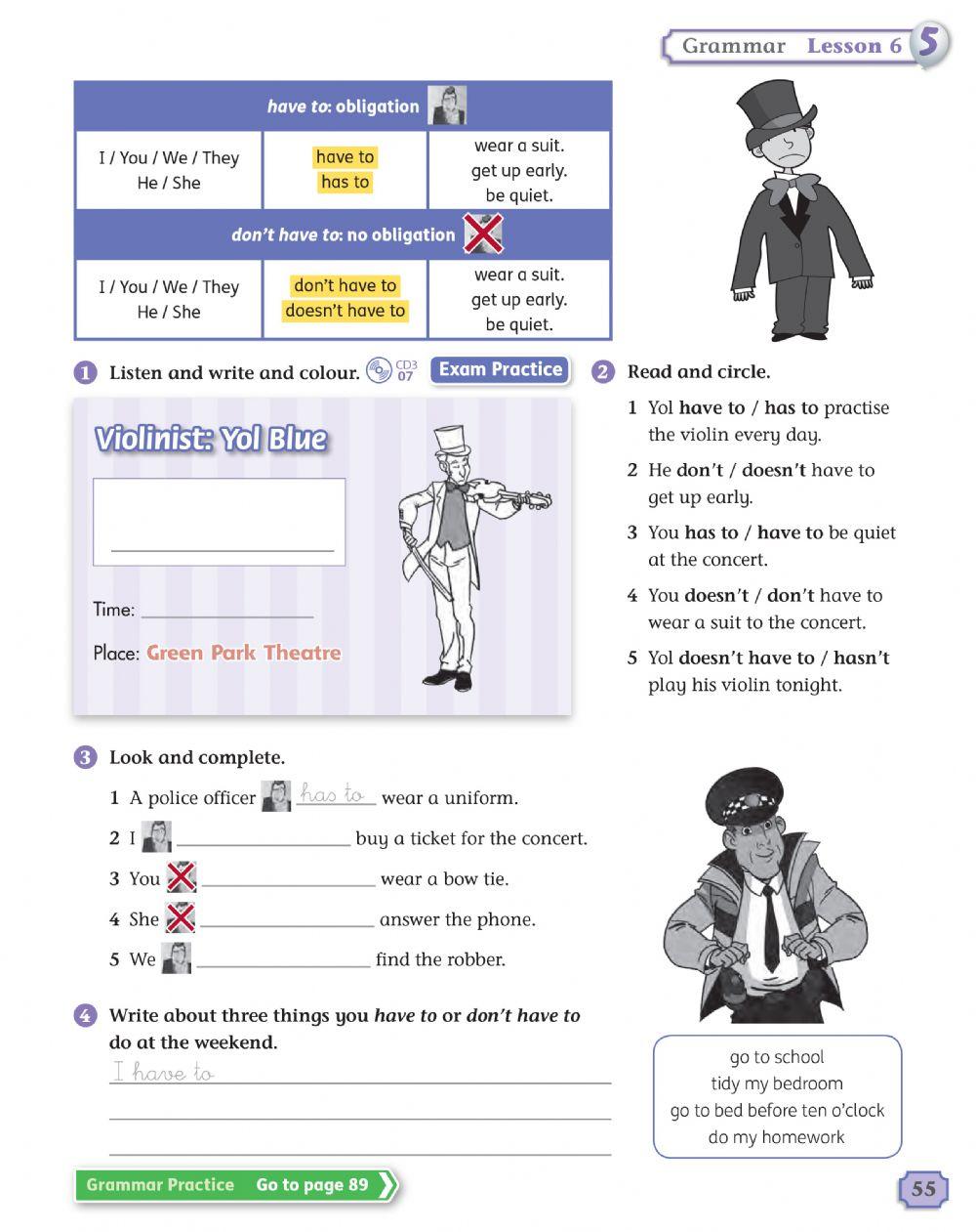 ROOFTOPS 5. UNIT 5. PAG. 55 AB online exercise for | Live Worksheets