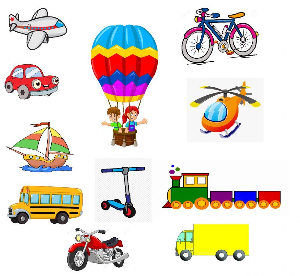 Transportation | Free Interactive Worksheets | 79884