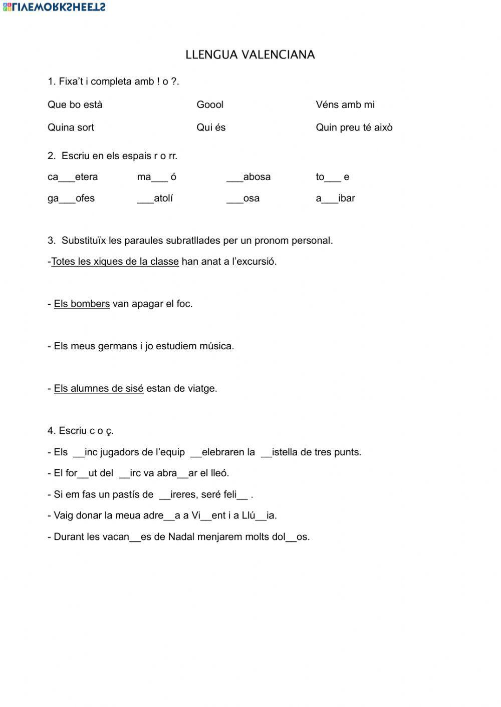 80274 | Ficha valenciano ortografía | antonio VICENTE