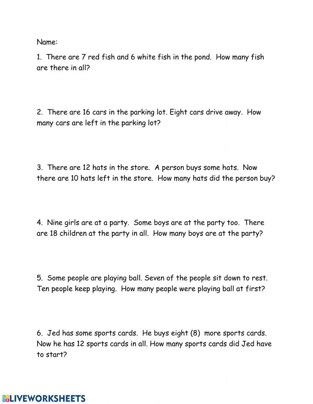addition-and-subtraction-to-20-word-problems-worksheet-live-worksheets