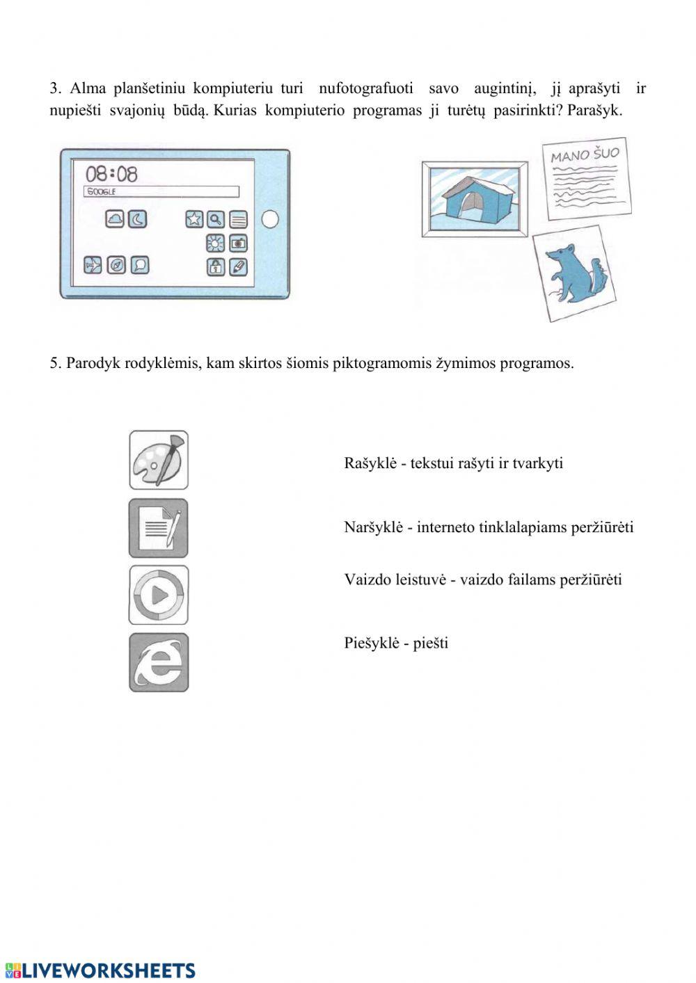 Informatika (1) worksheet | Live Worksheets