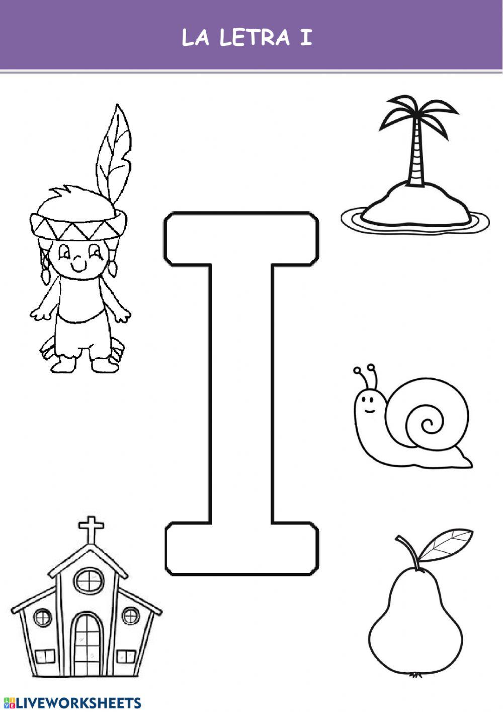 112226 | Letra I | TrizTriz | LiveWorksheets