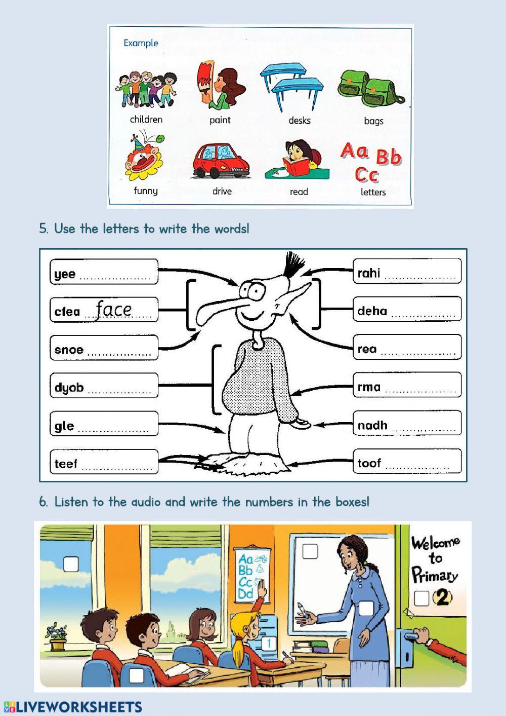 Unit Review worksheet | Live Worksheets